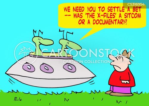 X-files Cartoons and Comics - funny pictures from CartoonStock