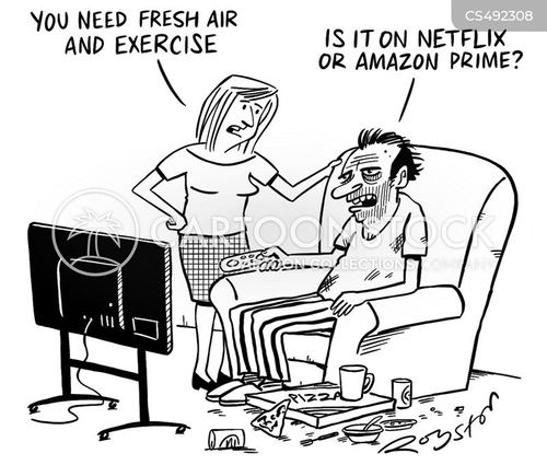 Inactive Lifestyle Cartoons and Comics - funny pictures from CartoonStock