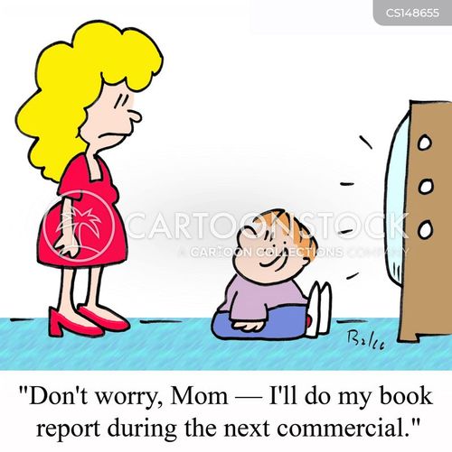 Book Report Cartoons and Comics - funny pictures from CartoonStock