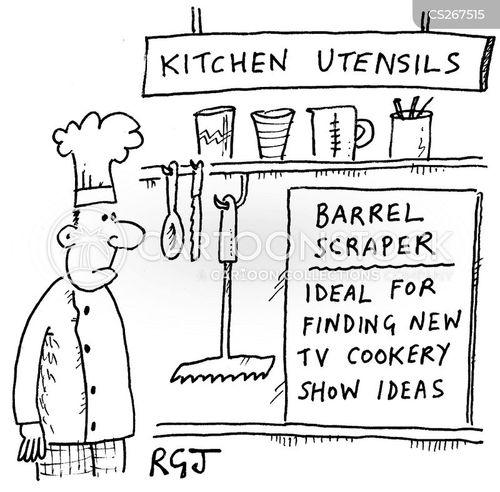 Scraping The Barrel Cartoons and Comics - funny pictures from CartoonStock