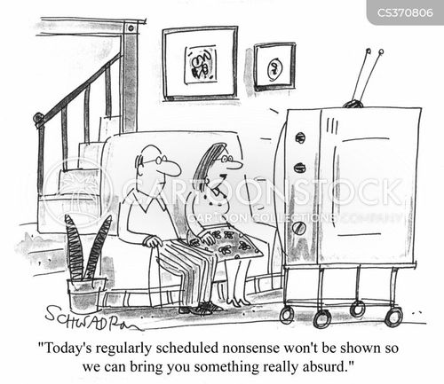 Telly Programme Cartoons and Comics - funny pictures from CartoonStock