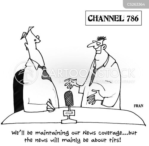 Newspaper Journalist Cartoons and Comics - funny pictures from CartoonStock