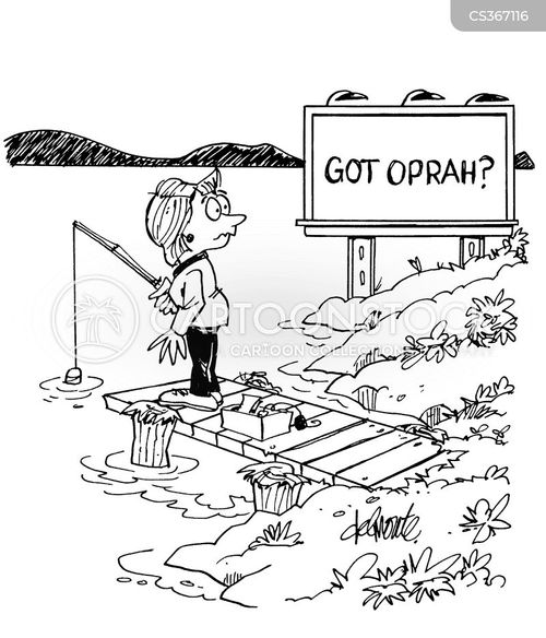 Oprah Show Cartoons and Comics - funny pictures from CartoonStock