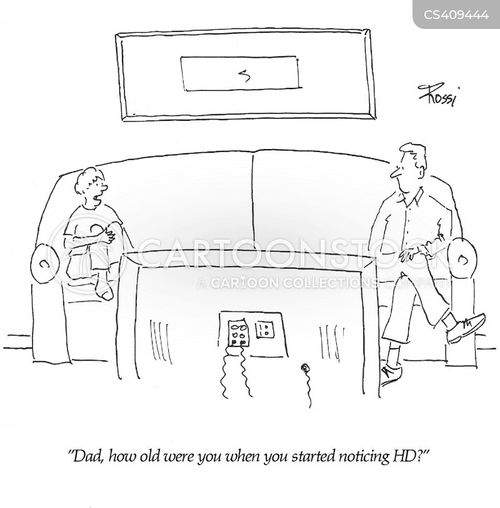 High Def Tv Cartoons and Comics - funny pictures from CartoonStock