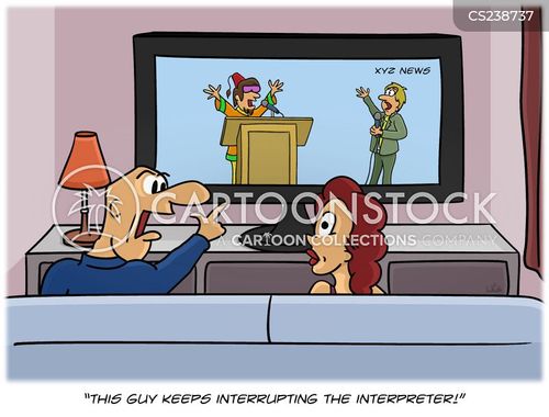Interrupts Cartoons and Comics - funny pictures from CartoonStock