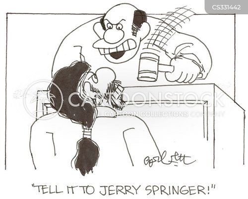 Jerry Springer Cartoons and Comics - funny pictures from CartoonStock
