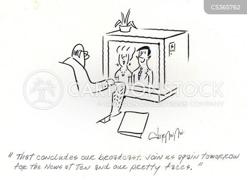 Broadcast Day Cartoons and Comics - funny pictures from CartoonStock