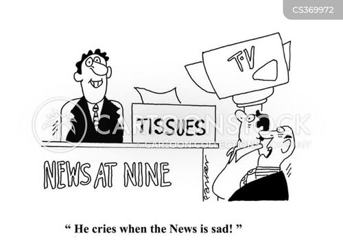 Sad News Cartoons and Comics - funny pictures from CartoonStock