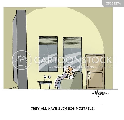 Nostril Cartoons and Comics - funny pictures from CartoonStock
