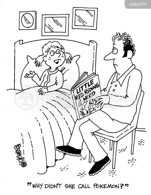 Bedtme Story Cartoons and Comics - funny pictures from CartoonStock