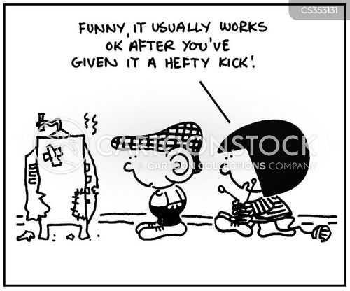 Television Repairs Cartoons and Comics - funny pictures from CartoonStock