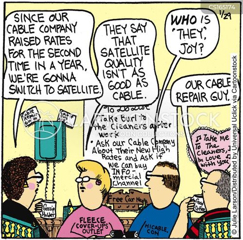 Cable Tv Cartoons and Comics - funny pictures from CartoonStock