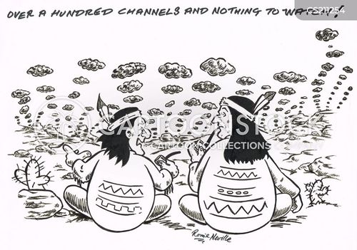 Tv Signal Cartoons and Comics - funny pictures from CartoonStock