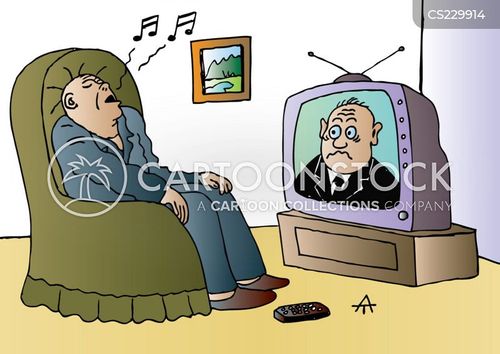 Cartoons und Karikaturen mit Schnarchen