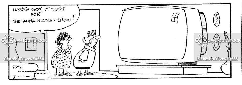 Big Tv Cartoons and Comics - funny pictures from CartoonStock