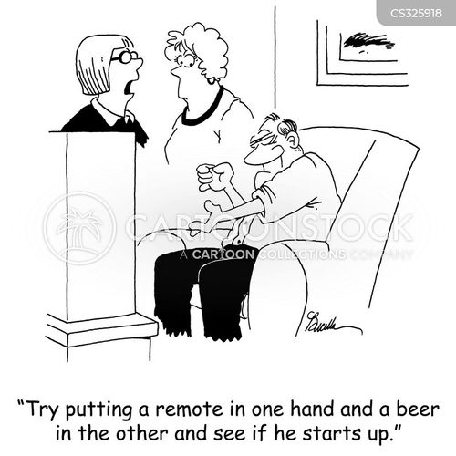 Broken Telly Cartoons and Comics - funny pictures from CartoonStock