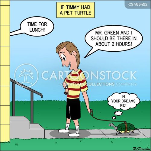Pet Turtle Cartoons and Comics - funny pictures from CartoonStock