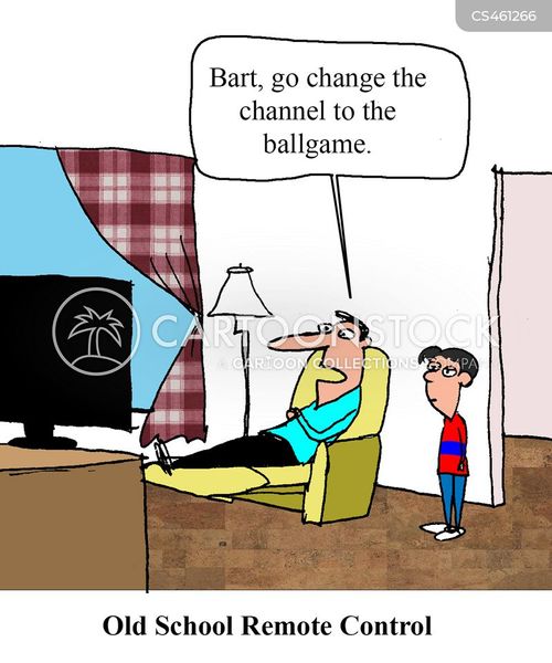 Remote-controller Cartoons and Comics - funny pictures from CartoonStock