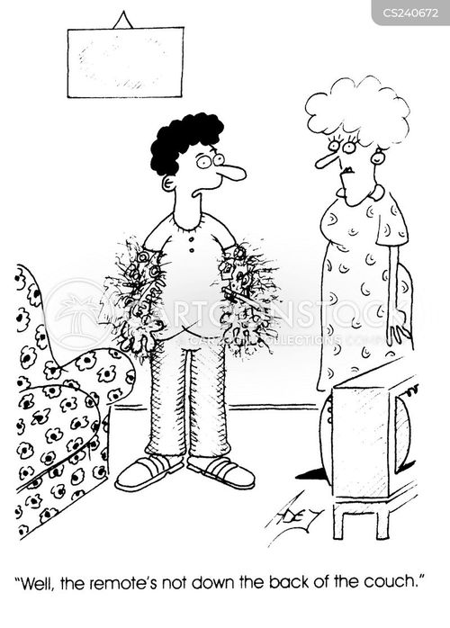 Lost Remote Cartoons and Comics - funny pictures from CartoonStock