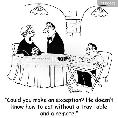 Tray-table Cartoons and Comics - funny pictures from CartoonStock