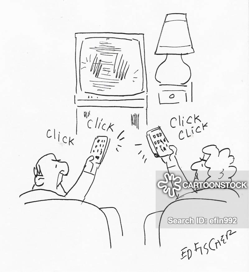 Fighting Over The Remote Cartoons and Comics - funny pictures from ...
