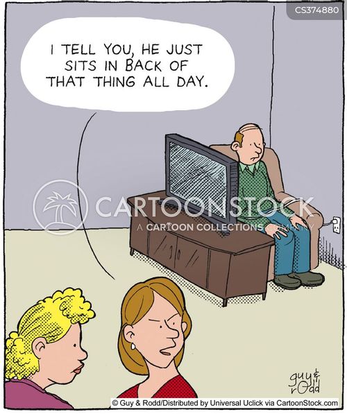 Changing Channels Cartoons and Comics - funny pictures from CartoonStock