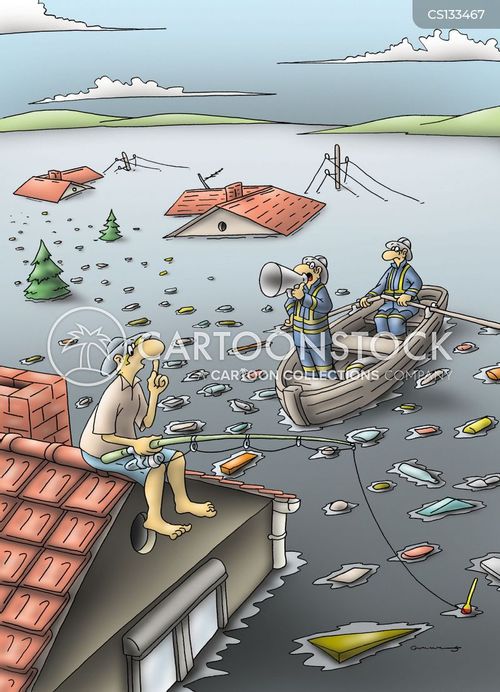 Water Levels Cartoons and Comics - funny pictures from CartoonStock