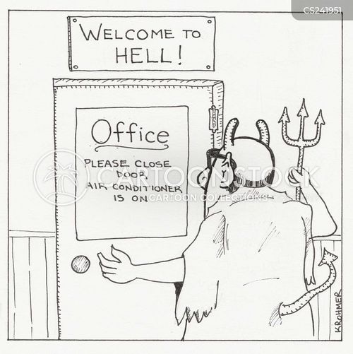 Hotter Than Hell Cartoons and Comics - funny pictures from CartoonStock