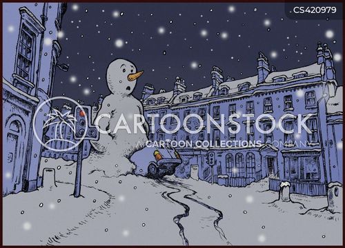 Snow Conditions Cartoons and Comics - funny pictures from CartoonStock