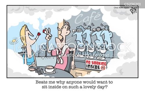 Smokinghabit Cartoons and Comics - funny pictures from CartoonStock