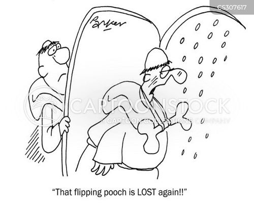 Missing Dog Cartoons and Comics - funny pictures from CartoonStock