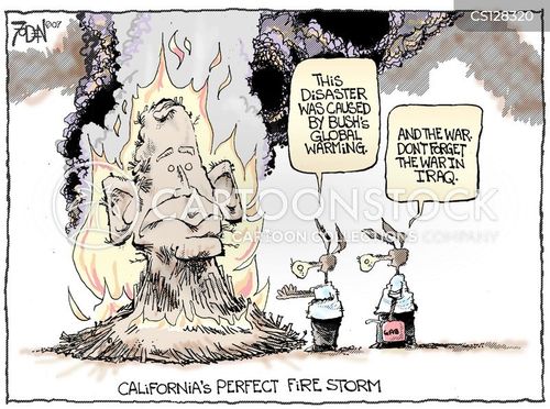 Firestorm Cartoons and Comics - funny pictures from CartoonStock