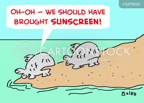 Broad-spectrum Sunscreen Cartoons and Comics - funny pictures from ...