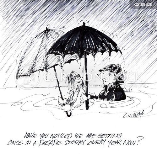Rainstorms Cartoons and Comics - funny pictures from CartoonStock