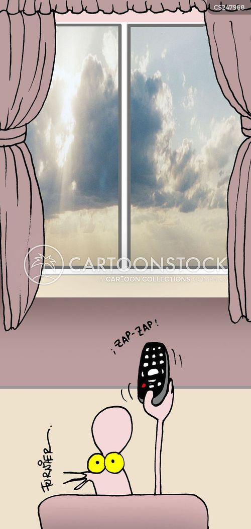 Tv Remote Control Cartoons and Comics - funny pictures from CartoonStock