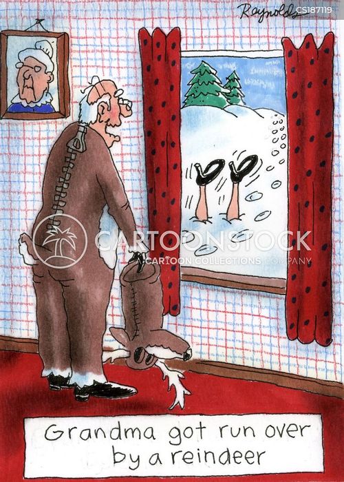 Grandma Got Run Over By A Reindeer Cartoons and Comics - funny pictures ...