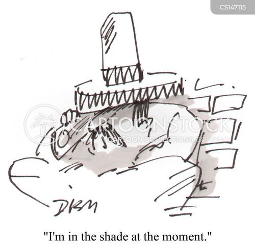 Seek Shade Cartoons and Comics - funny pictures from CartoonStock