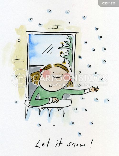 Let It Snow Cartoons and Comics - funny pictures from CartoonStock
