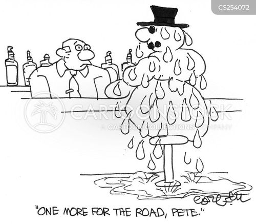 Melting Snowman Cartoons and Comics - funny pictures from CartoonStock