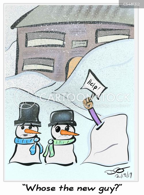 Snow Flurry Cartoons and Comics - funny pictures from CartoonStock