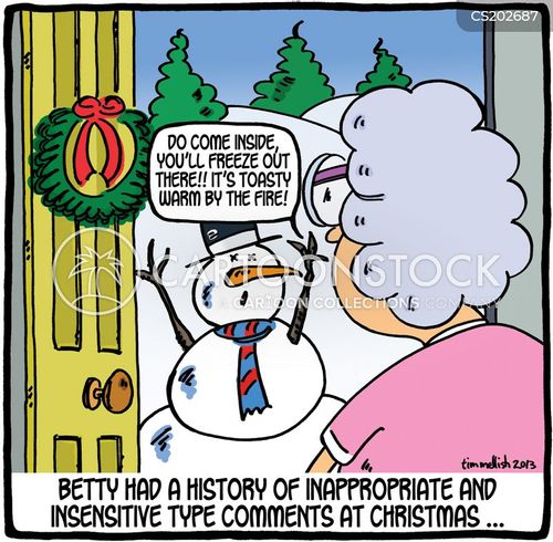 Inappropriateness Cartoons and Comics - funny pictures from CartoonStock