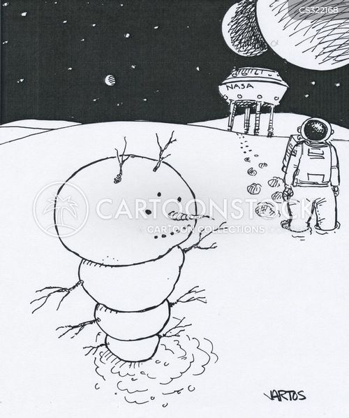 Space Walker Cartoons and Comics - funny pictures from CartoonStock