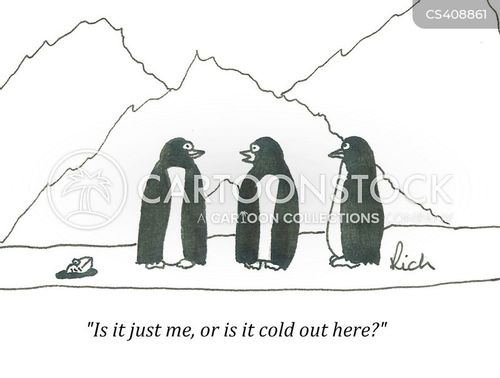 Arctic Weather Cartoons and Comics - funny pictures from CartoonStock