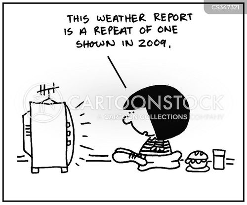 Weather Girl Cartoons and Comics - funny pictures from CartoonStock