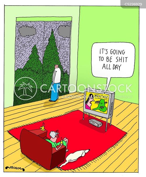 Terrible Weather Cartoons and Comics - funny pictures from CartoonStock