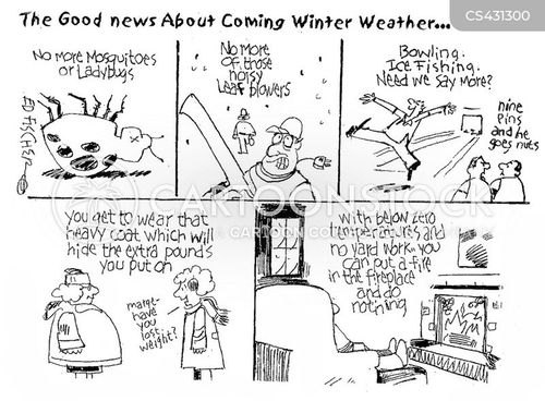 Winter Weather Cartoons and Comics - funny pictures from CartoonStock