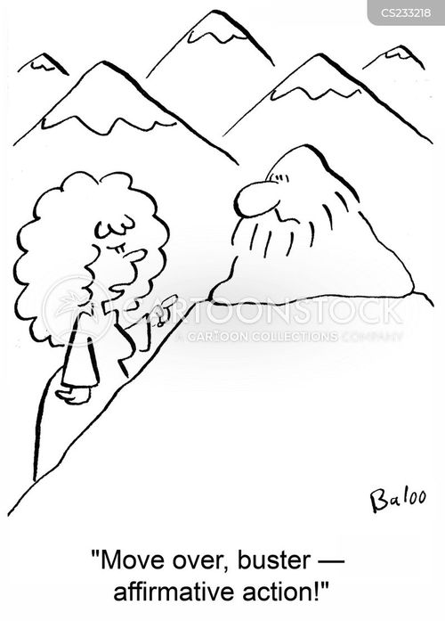 Affirmative Action Cartoons and Comics - funny pictures from CartoonStock