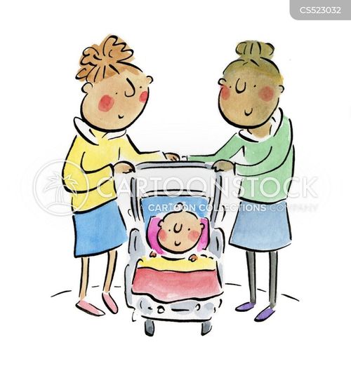 Pushchair Cartoons and Comics - funny pictures from CartoonStock