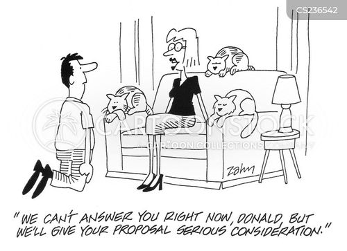 Animal Proposal Cartoons and Comics - funny pictures from CartoonStock