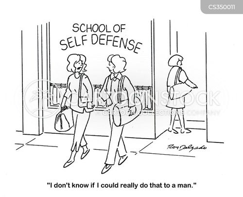 Defended Cartoons and Comics - funny pictures from CartoonStock